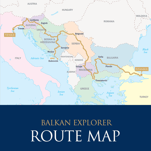 Balkan Explorer (Westbound) - The Danube Express